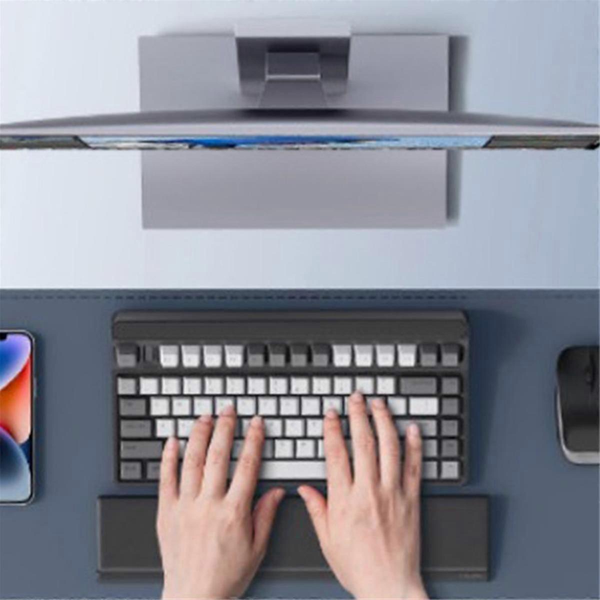 Ergonomic Keyboard Wrist Rest Pad -Desktop Storage, Enhances Typing Com ...