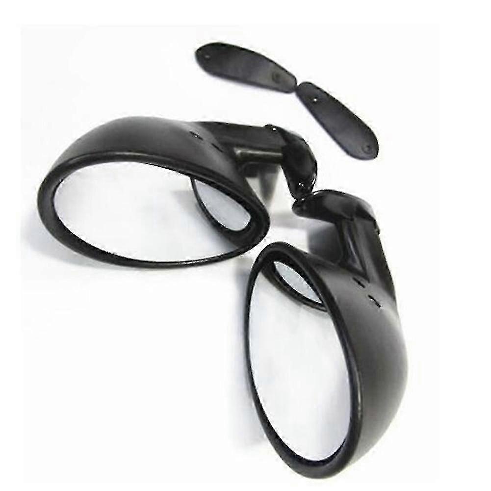 California Style Left & Right Car Classic Retro Door Wing Side Mirror ...