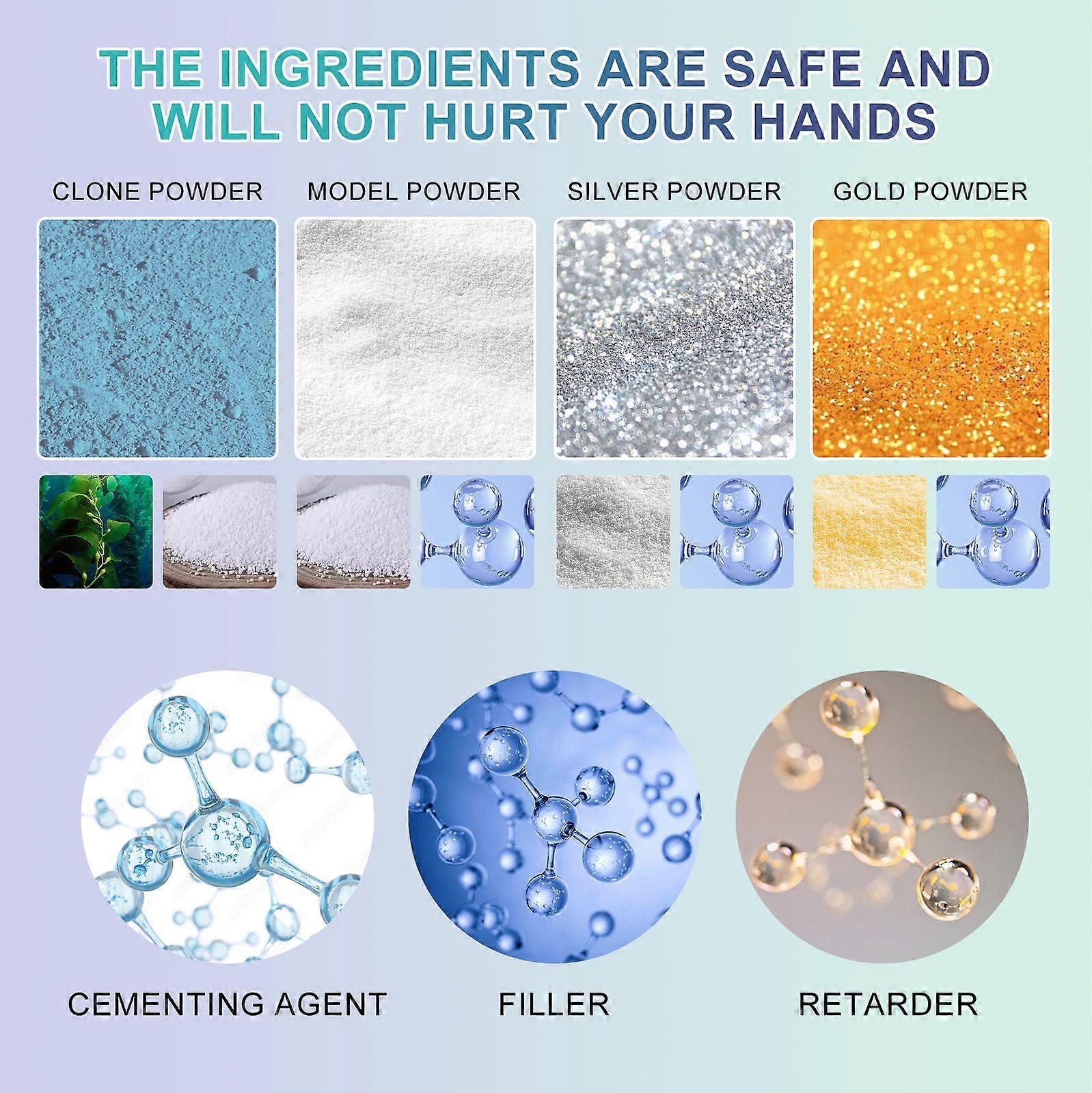 Dowmoon Keepsake Hands Plaster Statue Kit Creates 1 Life-Size Statue ...