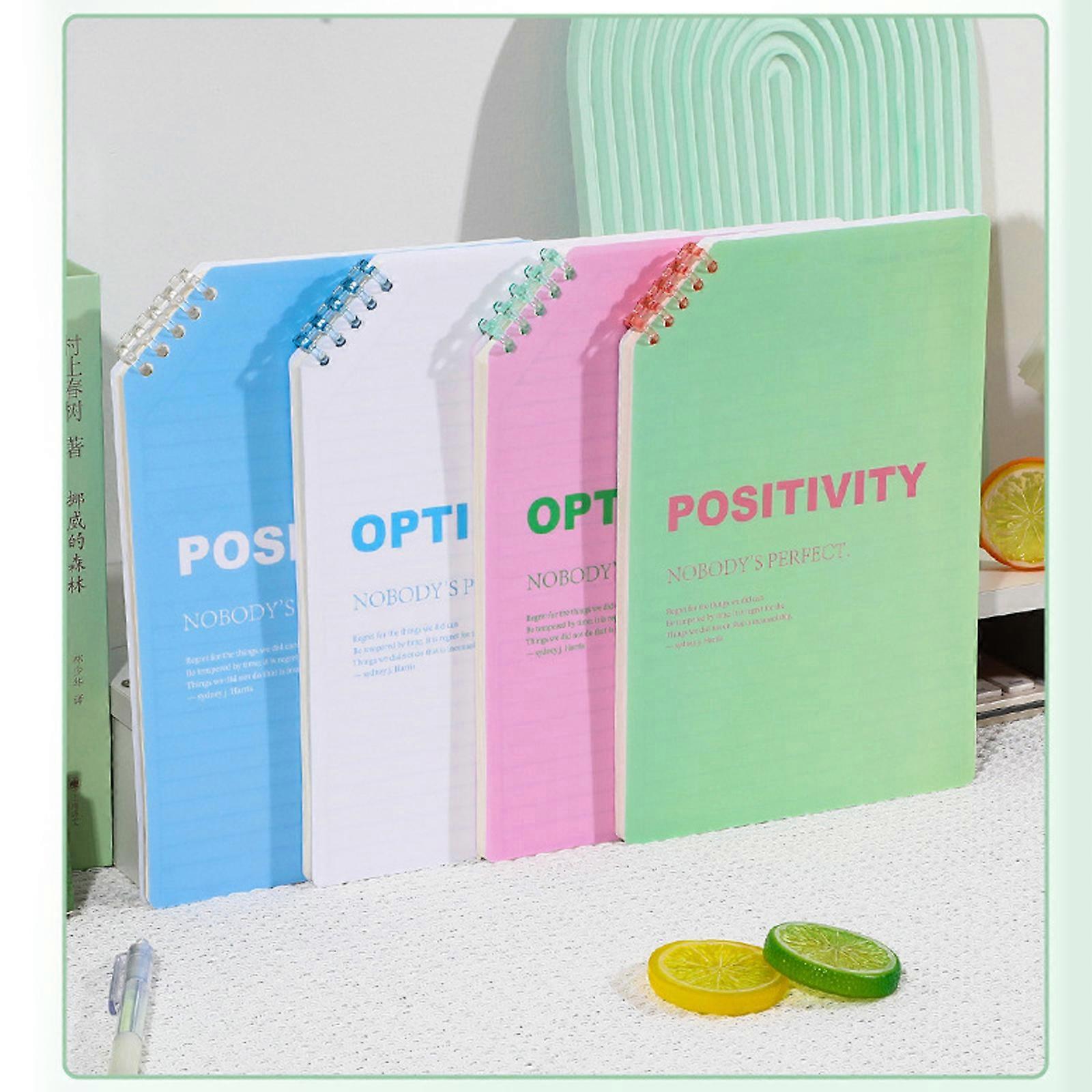 5 Hole Binder Notepads Refillable Notebook 68 Sheets Lined for Notes ...