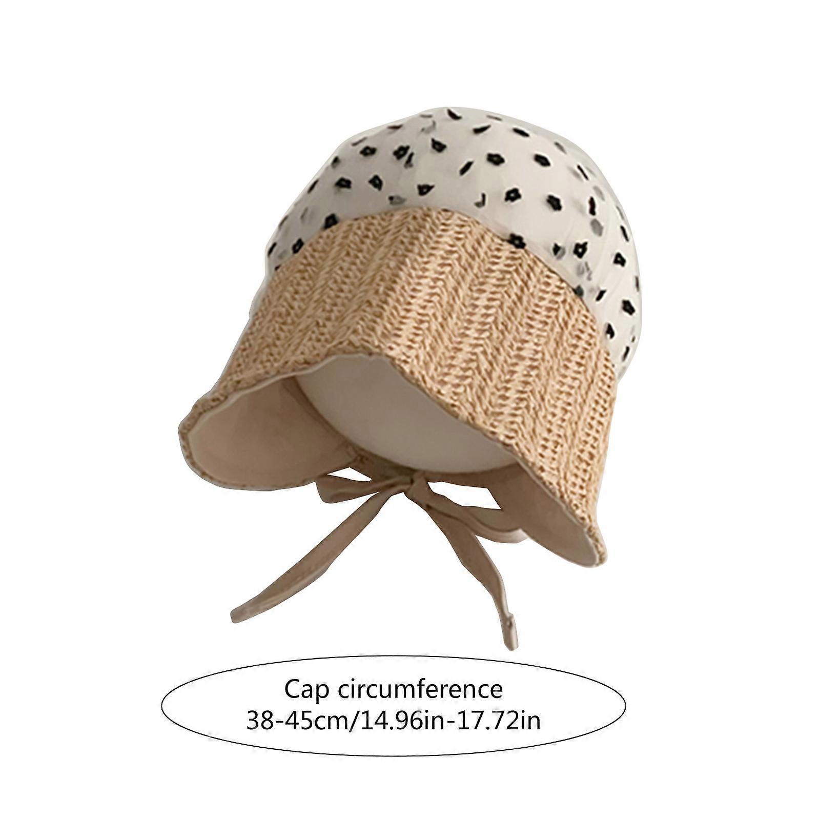 Baby Little Kid Toddler Sun Hat Breathable Bonnet Cap Cotton Adjustable ...
