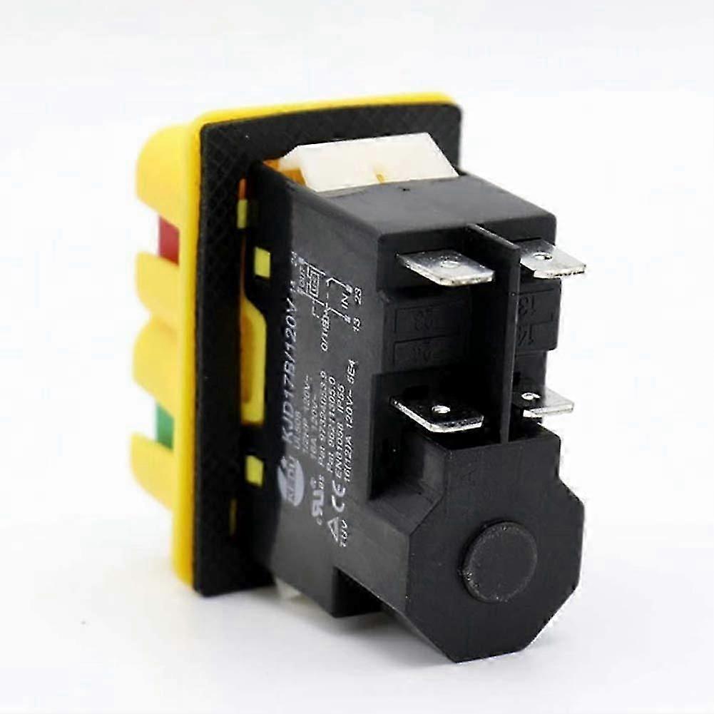 KEDU KJD17B 120V/16A 4 Pins Industrial Electromagnetic Switch ...