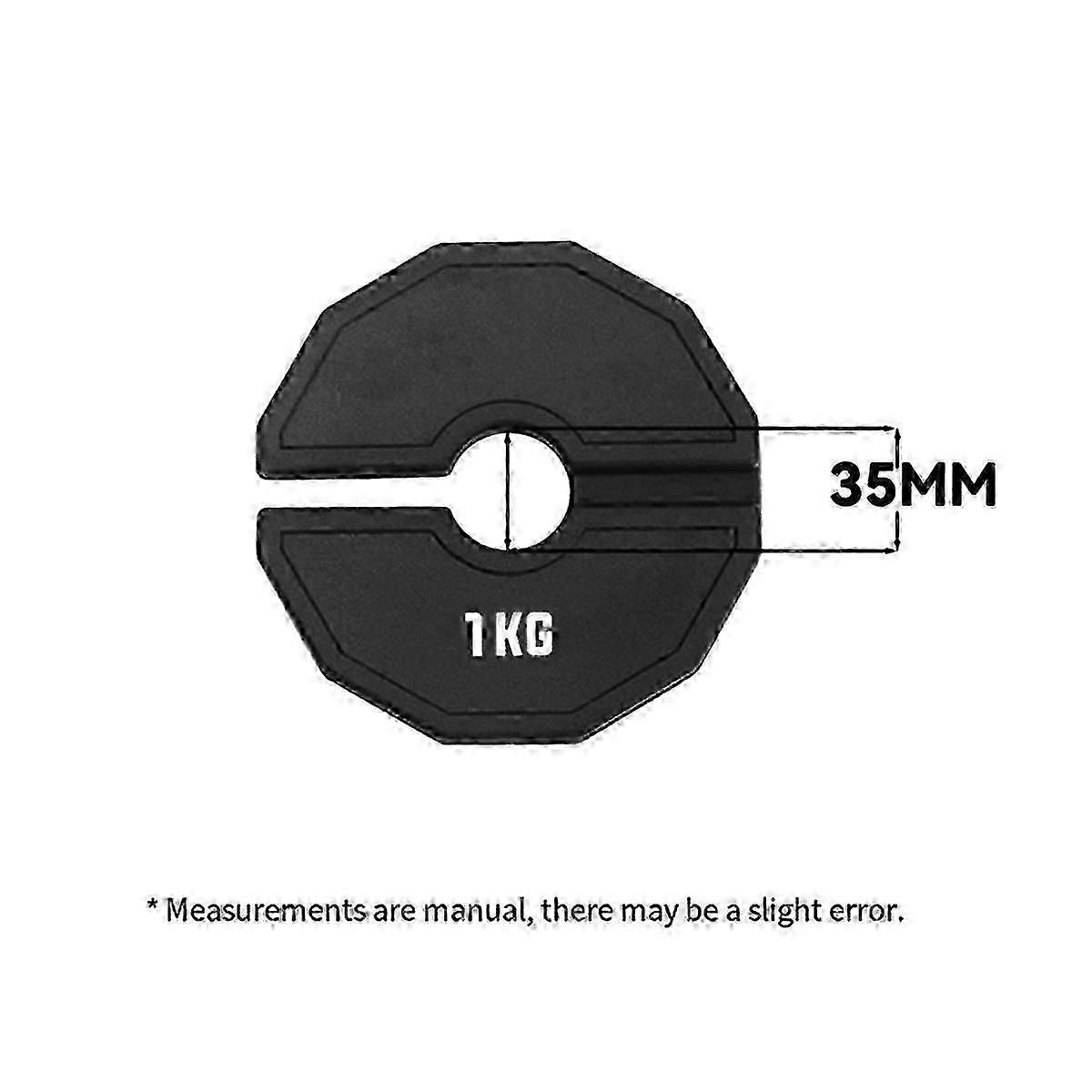 Gym Micro-Plates Dumbbell Fractional Weight Plate Rubber Fractional ...