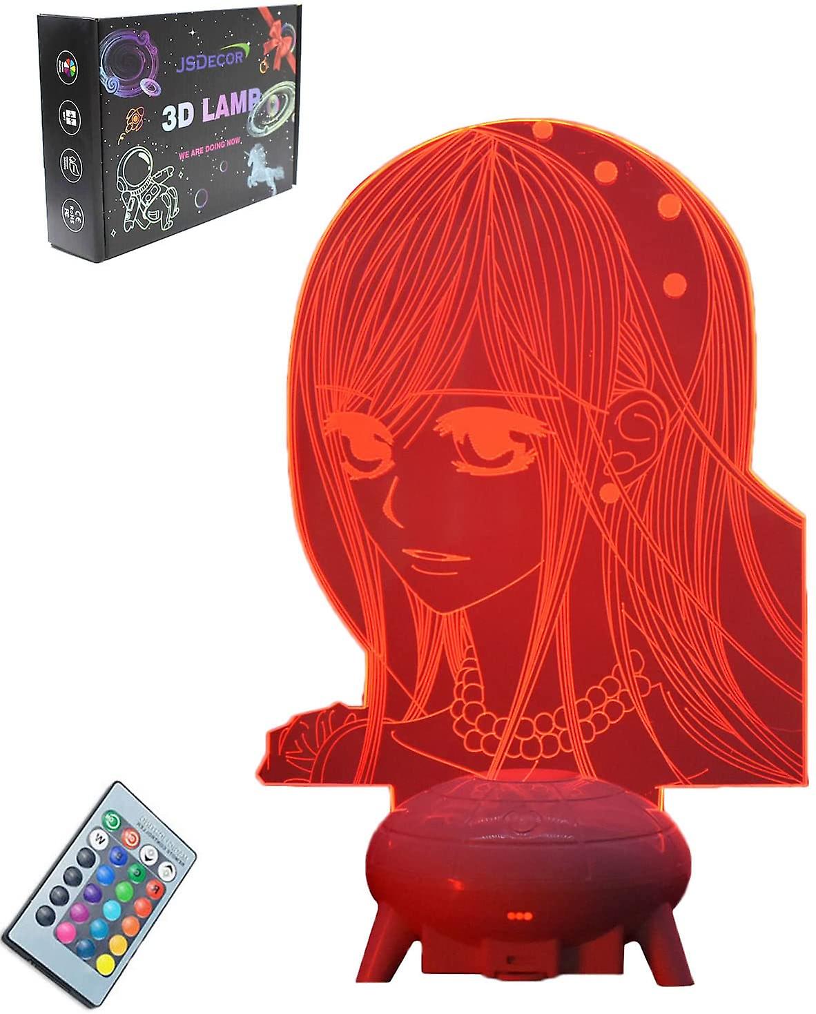 Veeki Anime Girl Led Light Neferpitou 3d Illusion Desk Lamp Cute ...