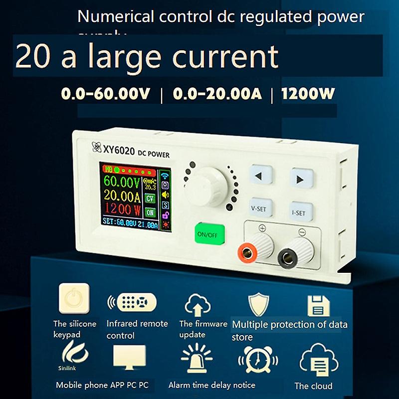 Xy6020 high-power adjustable digital controlled dc power supply step ...