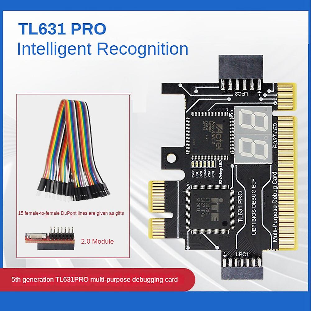 Tl631 Pro Universal Laptop Pci Diagnose Karte Pc Pci-e Mini Lpc ...