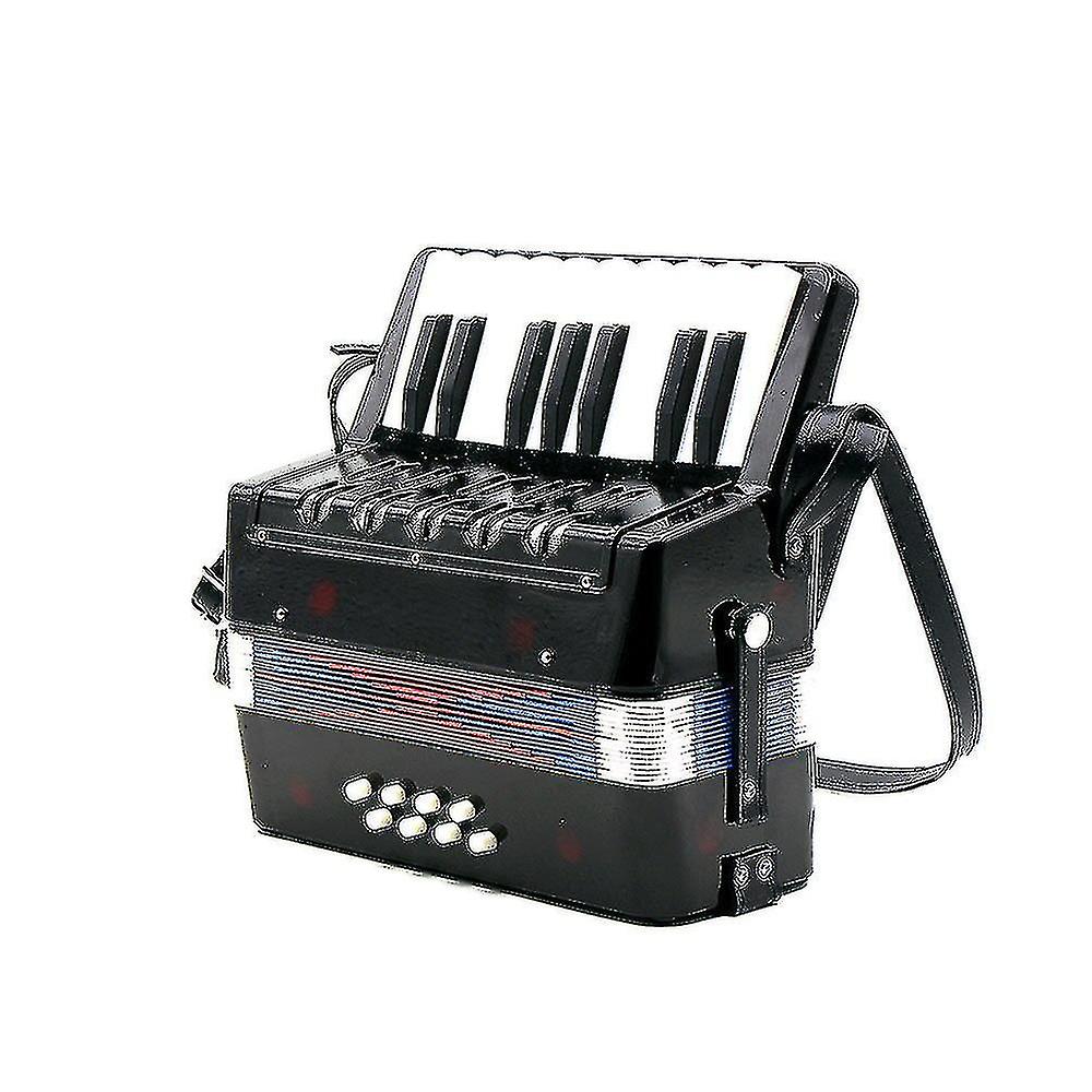 Mini Small Accordion 17-key 8 Bass Accordion Kids Educational Musical ...