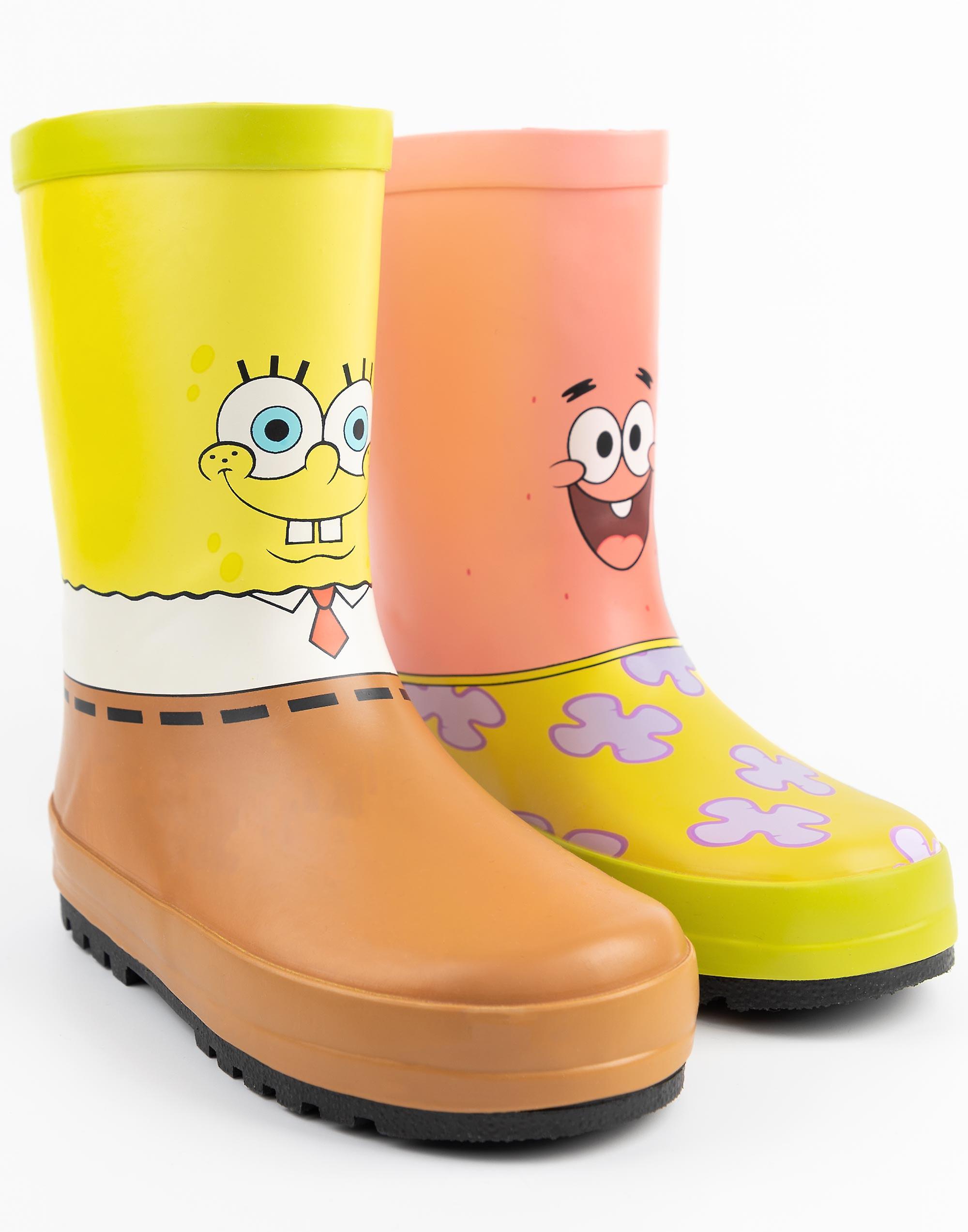 SpongeBob SquarePants Unisex Kids Wellington Boots without Handles ...
