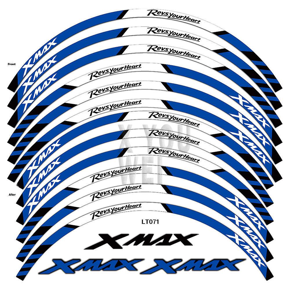 For Yamaha Xmax300 Hub Reflective Sticker Modification Personalized ...