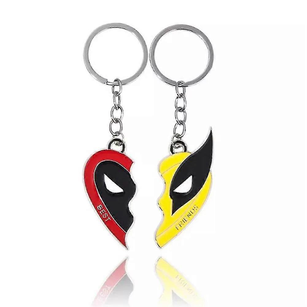 Deadpool & Wolverine Best Friends Pendant Necklace Fans Jewellery ...