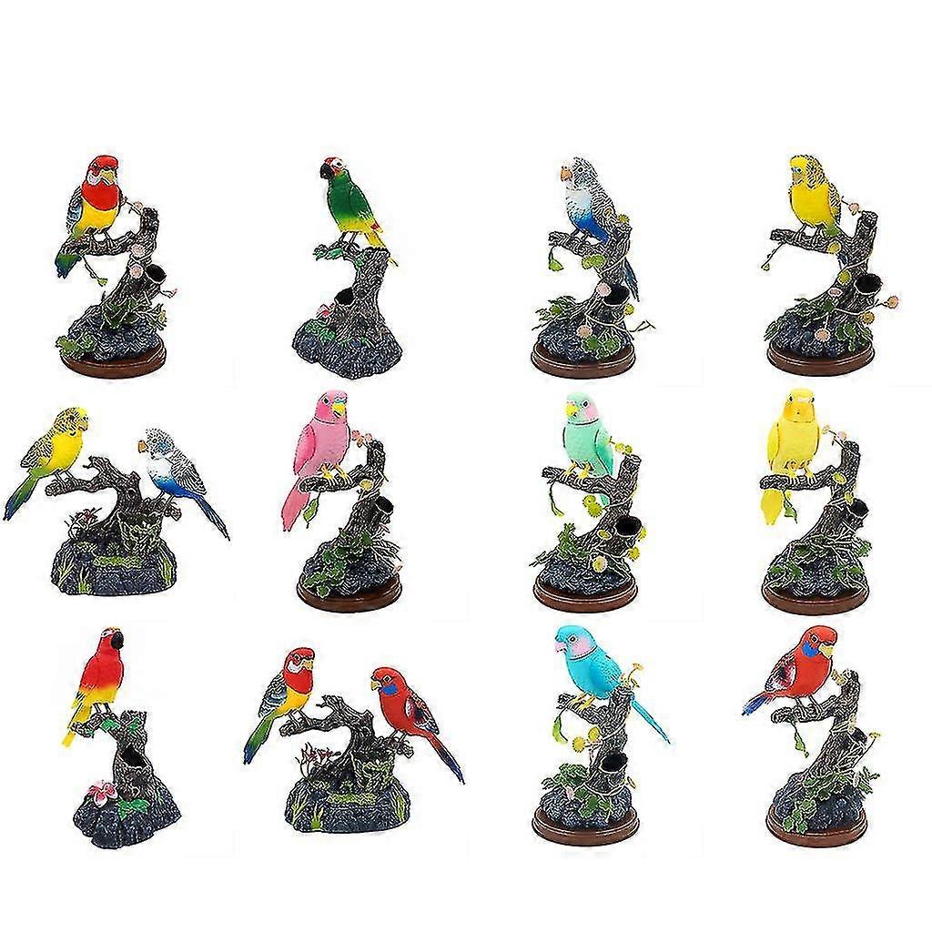 Talking Parrot Moving Bird Sound Repeating Imitating Electric Parrot ...