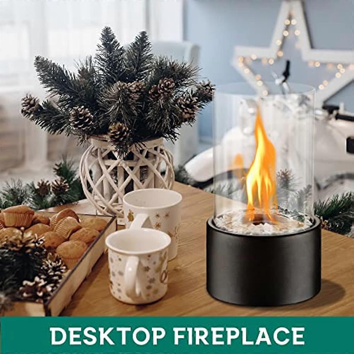 Tabletop Fireplace Portable Bio Ethanol Table Top Fire for Outdoor and ...