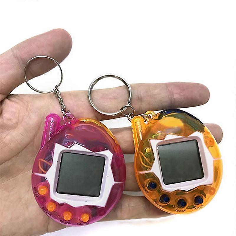 Virtual Electronic Digital Pets Keychain Game Keyring Electronic Toys ...