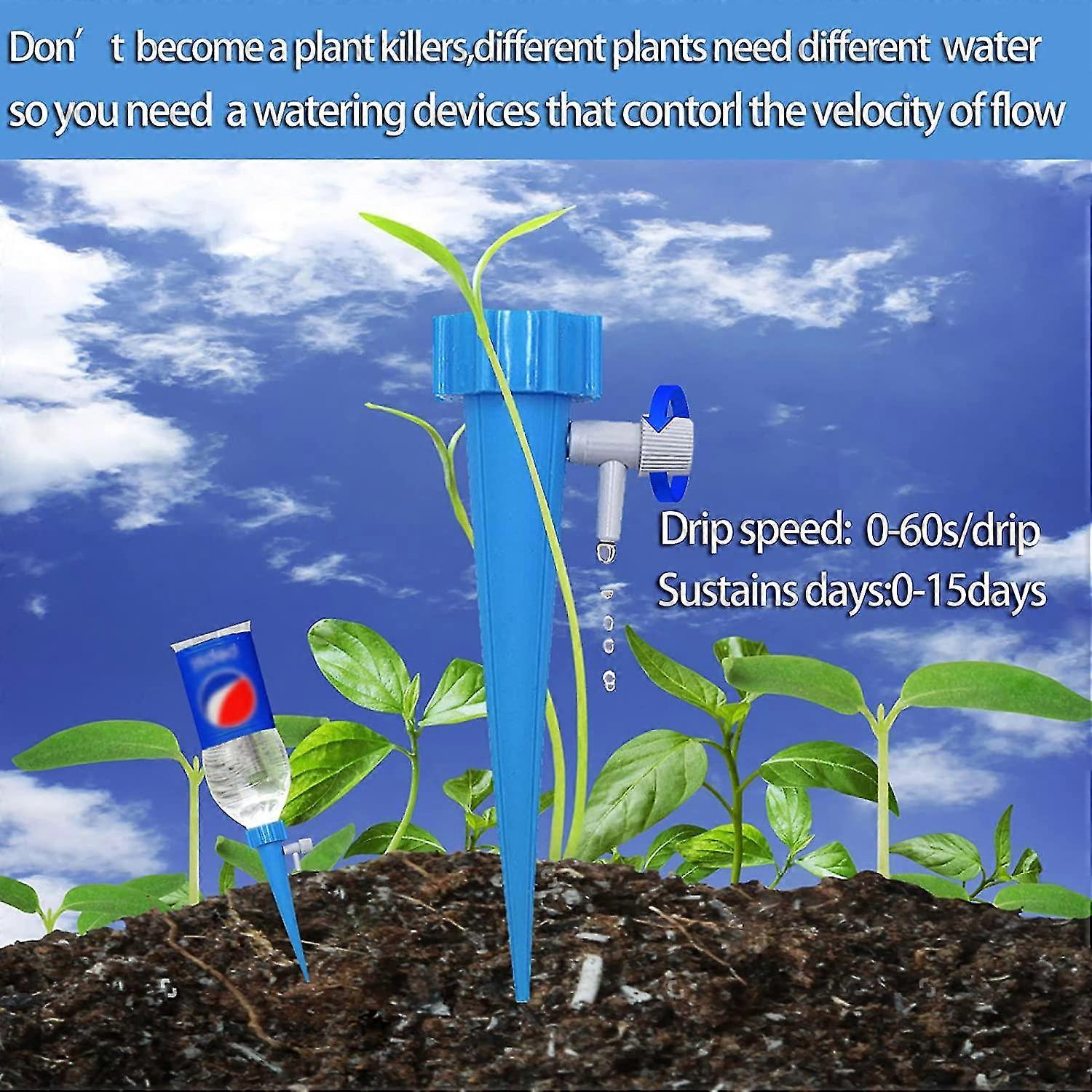 24Pcs Drip Irrigation Kit, Automatic Sprinklers Plants Irrigation ...