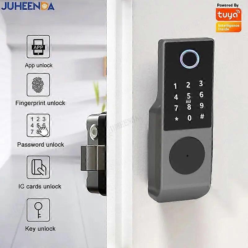 Outdoor Smart Lock Digital Code IC Card App Remote Control Fingerprint Wifi Lock Electronic ...