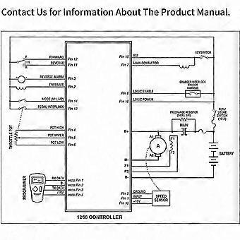 48v 275a Motor Controller For Curtis Golf Cart Controller 1510-5201 ...