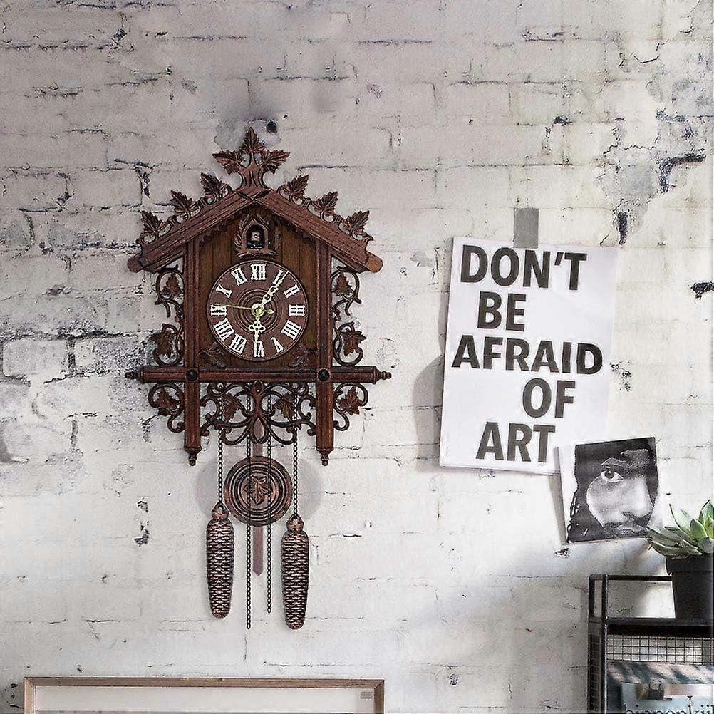Swing Chic Swing Clock Antique Cuckoo Vintage Wall Clock Home Cuckoo ...