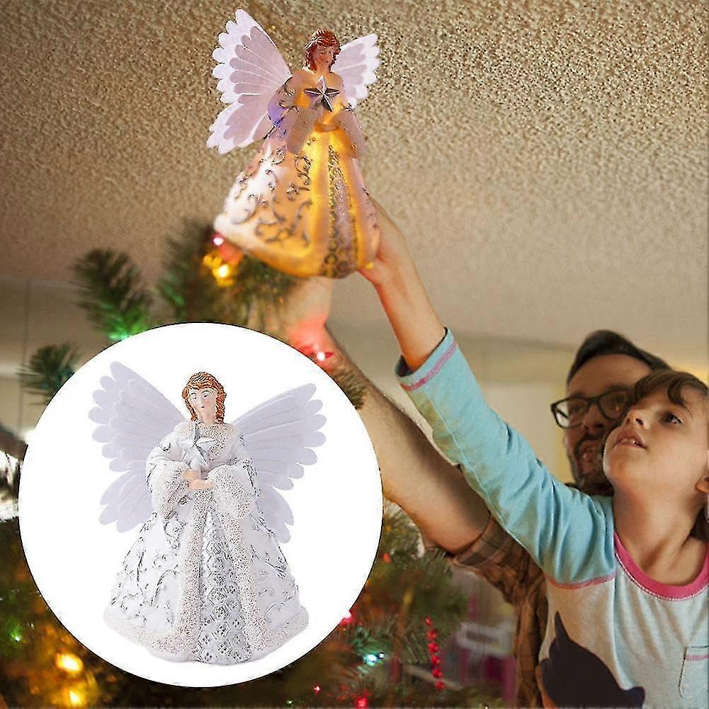 Angel Christmas Tree Topper with Lights Exquisite Angel Tree Topper ...