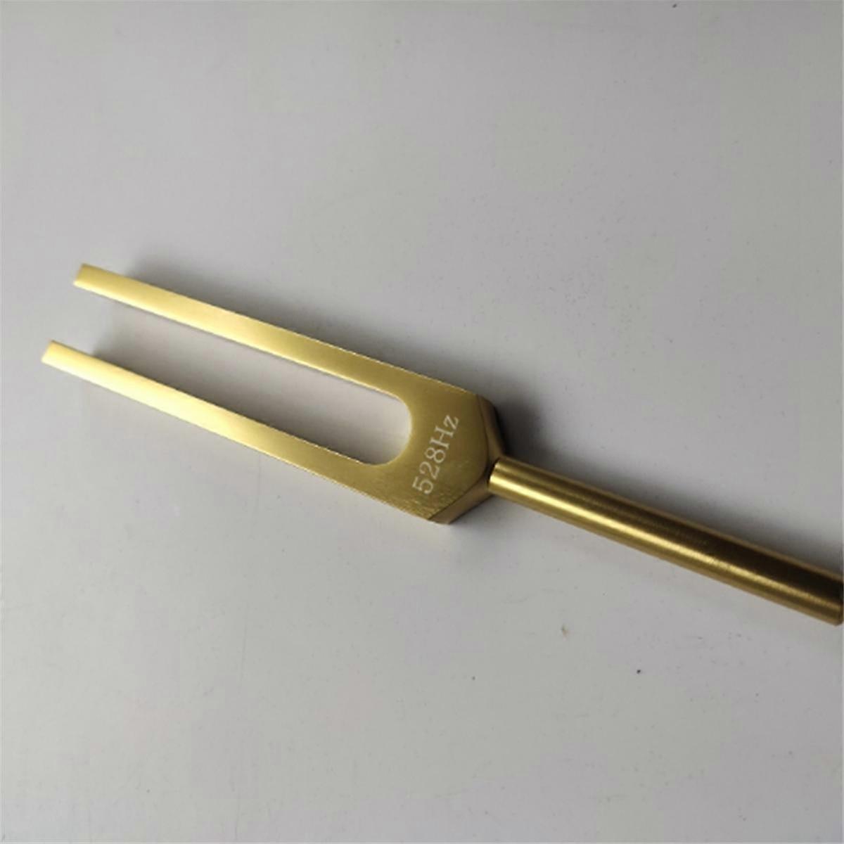 528 Hz Tuning Fork, Gold Tuning Forks 528 Hz for Healing, Musical ...