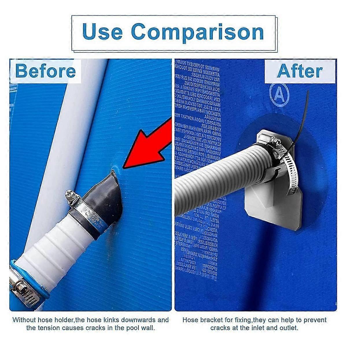 1Set Swimming Pool Pipe Holders, Above Ground Pool Accessories, Pool ...