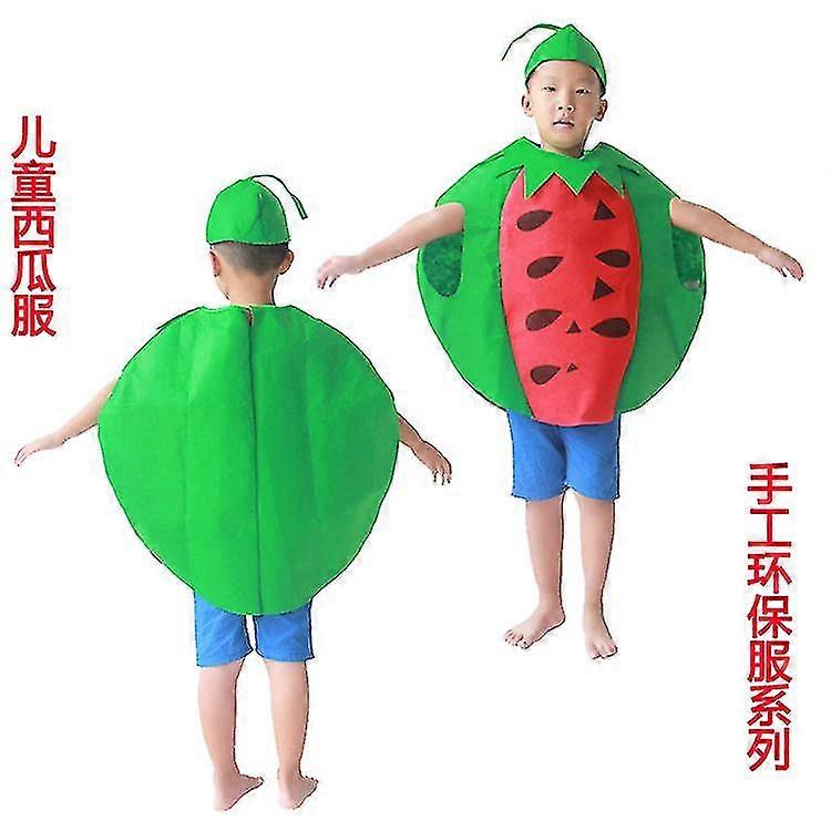 Funny Halloween Party Children's Day Cartoon Fruit Vegetable Costume Cosplay Clothes Pumpkin ...