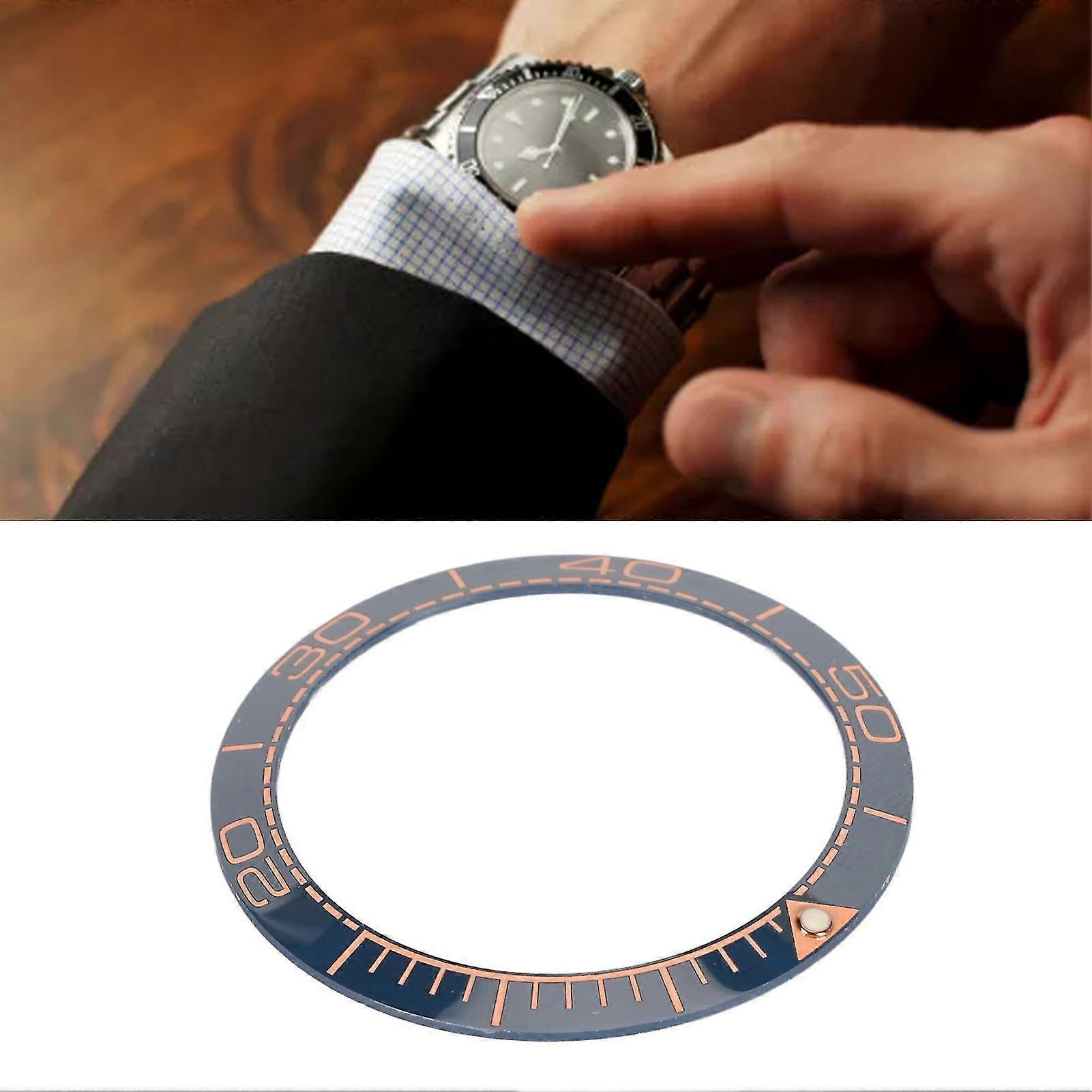 Ceramic Watch Bezel Ring Watch Bezel Insert Replacement Parts Accessory ...