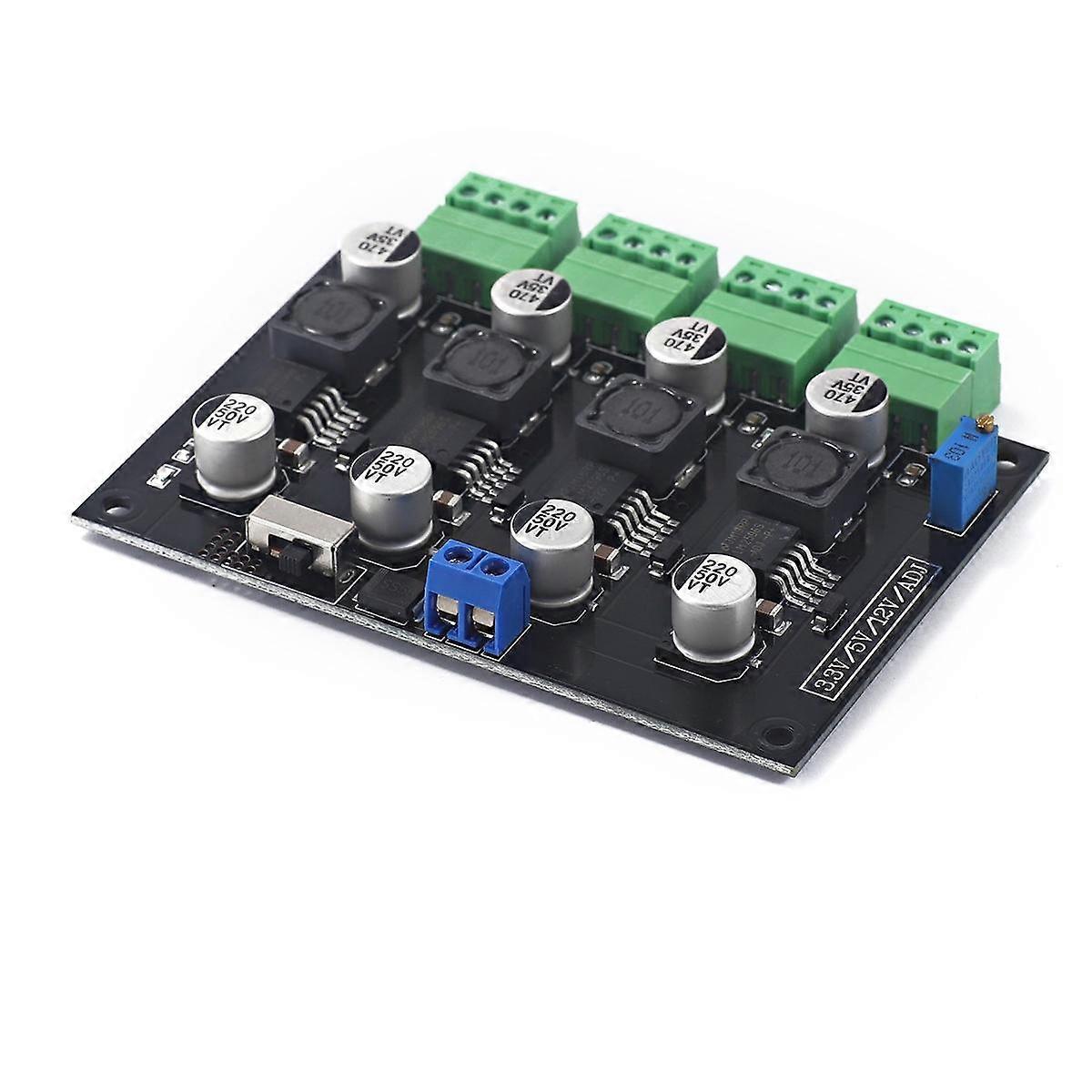 LM2596 Multi Channel Switching Power Supply 3.3V/5V/12V/ADJ Adjustable Voltage Output Power ...