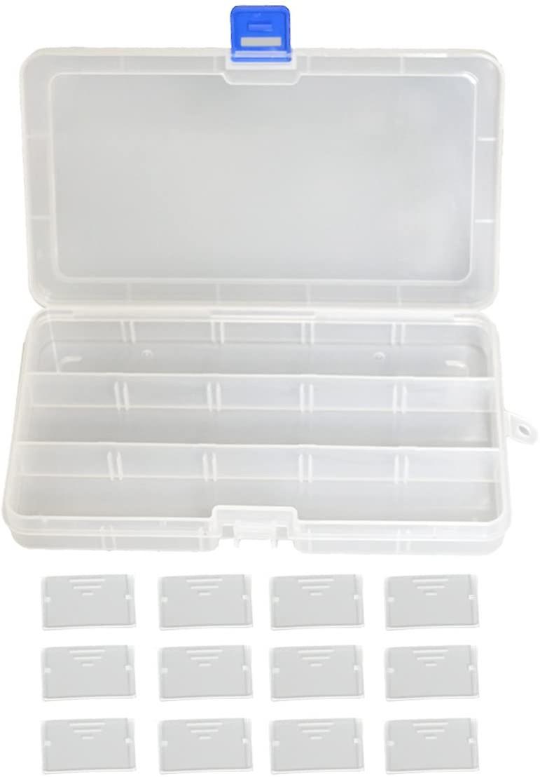 2 Xl Compartmentalized And Stackable Storage Cases 345x249x50 Mm I ...