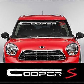 Car Interior Car Windshield Stickers For MINI Cooper S JCW R50 R53 R55 ...