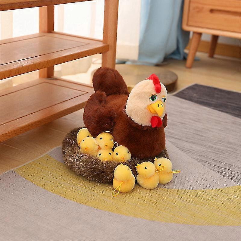 Swan /chick Family Plush Toy Swan /chicken Mother Swan/chicken Baby ...