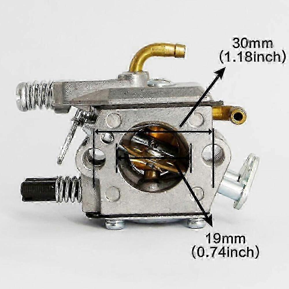 Carburetor Fit for MP16 MP16-7 52Cc Chainsaw 2 Stroke Engine 4500 5200 5800 Chainsaw Lawn Mower ...