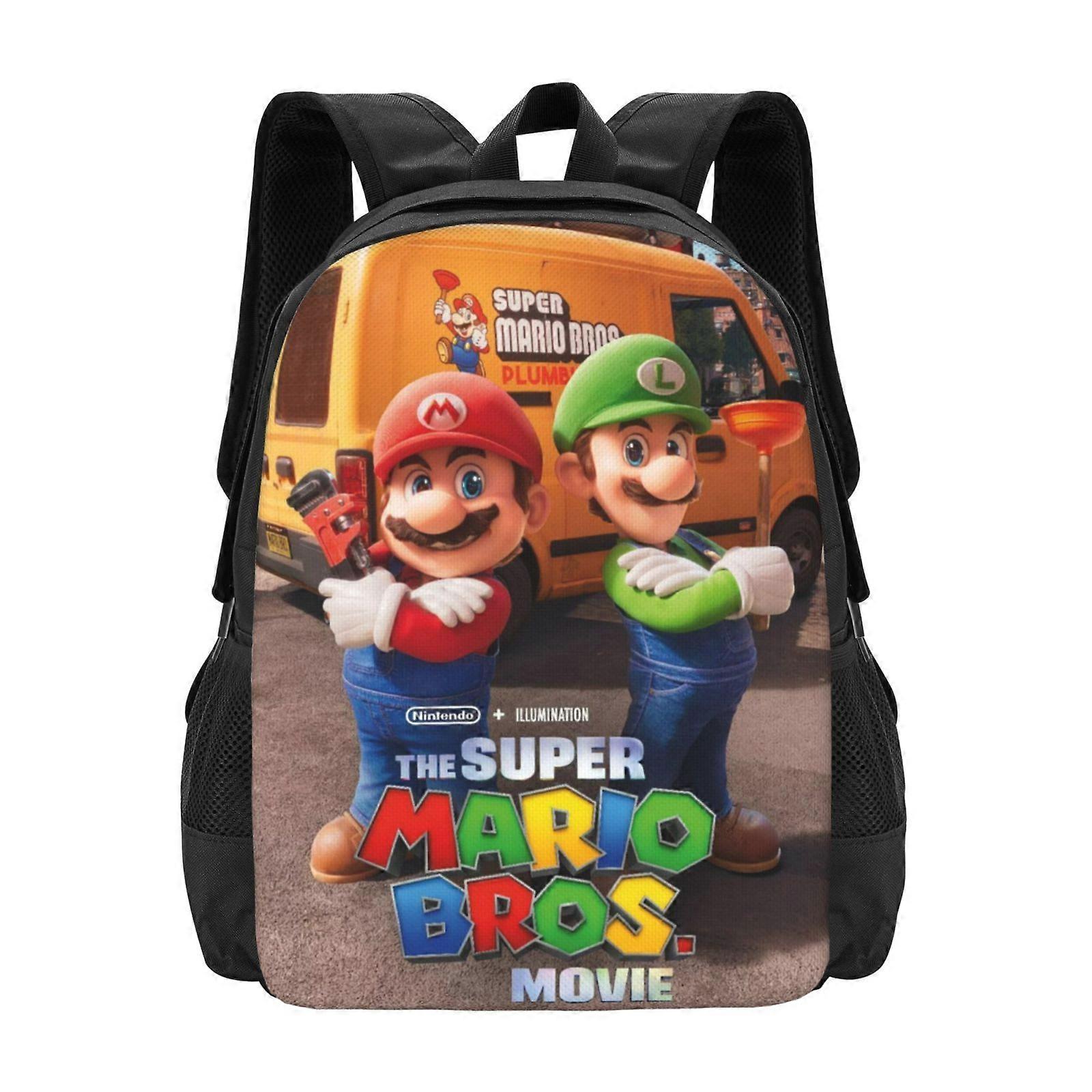 i1309 Mario Kid School Backpack Backpack Casual Daypack Travel ...