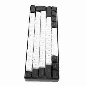 G61 Mini RGB Keyboard LED Backlight 61 Keys Ergonomic Mechanical ...