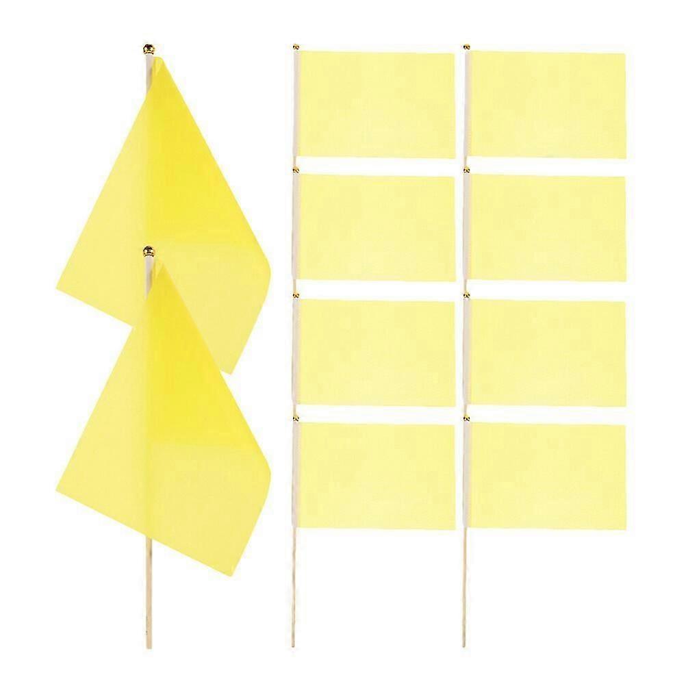 25pcs Small Solid Color Flags Celebration Waving Flags Parade Colored ...