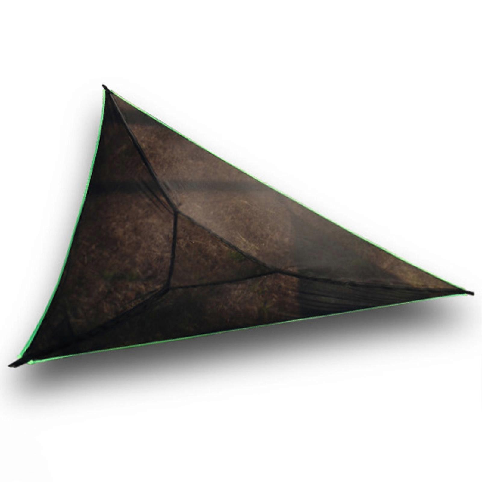 Triangle Camping Hammock Anti-tip Multiplayer Mesh Hanging Bed for ...