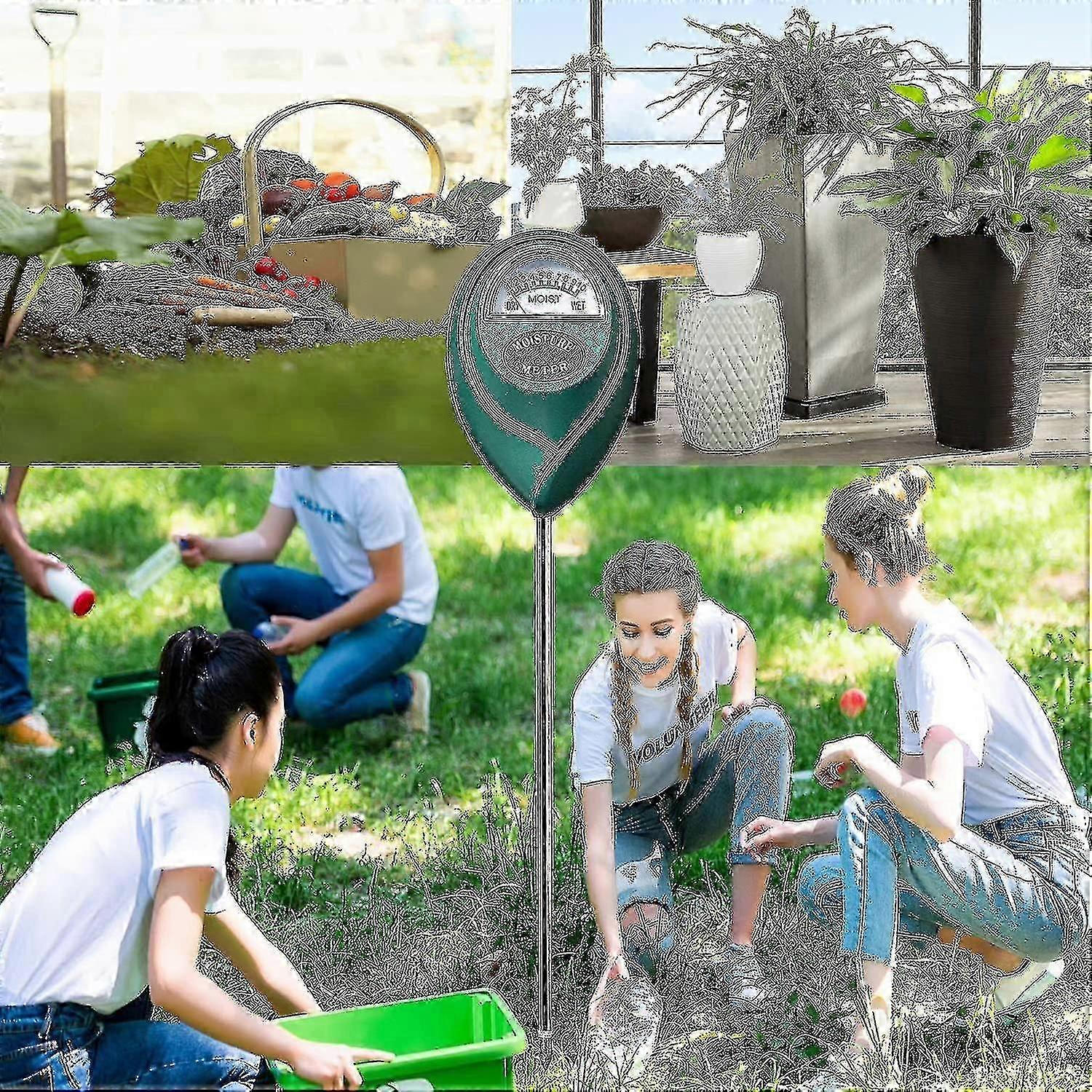 Long Probe Soil Humidity Sensor, Exterior And Interior Hygrometer ...