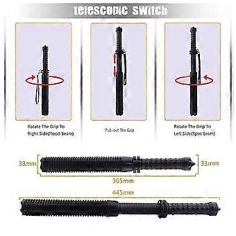 SQCLV Emergency Self-defense Tactics Retractable Rechargeable LED ...