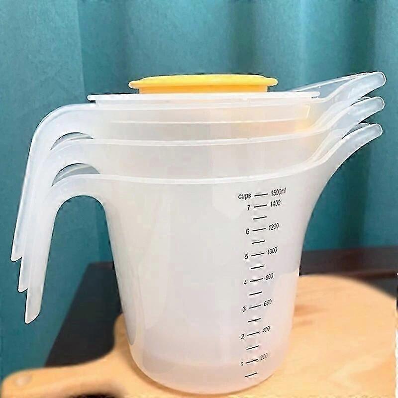 Plastic Measuring Pitcher Pour Cup for Kitchen Baking Landscaping ...