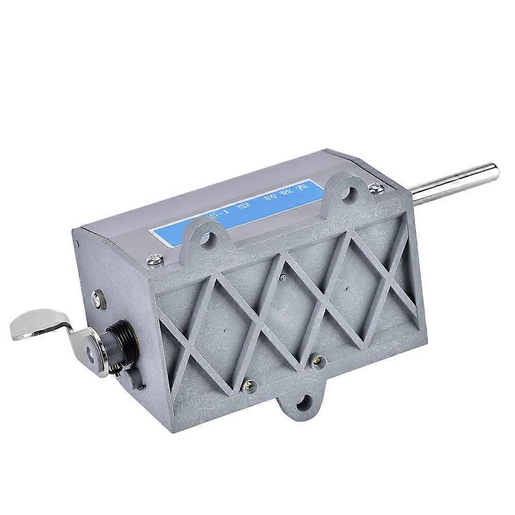 Mechanical Revolution Counter with 5-Digit Resettable Display for Speed ...