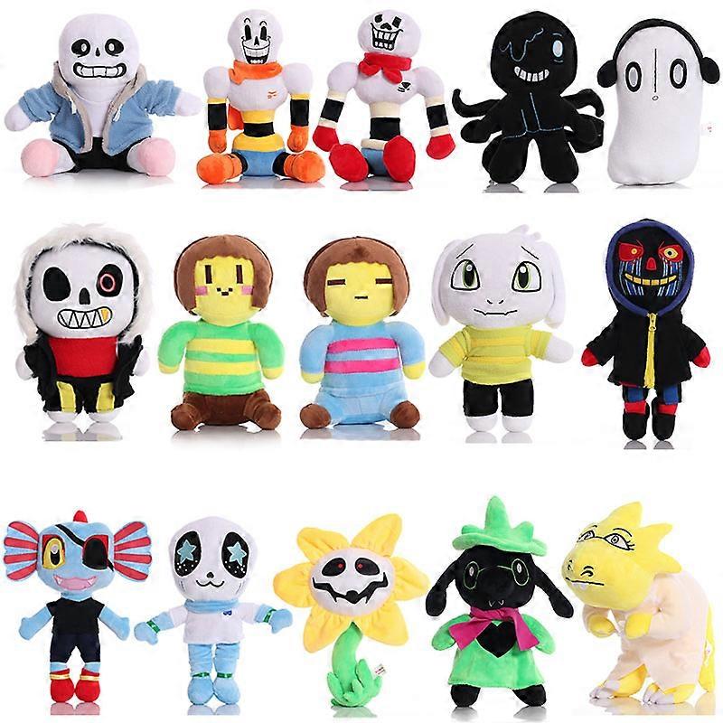 20 Styles Undertale Plush Toy 20-30cm Undertale Sans Plush Papyrus ...