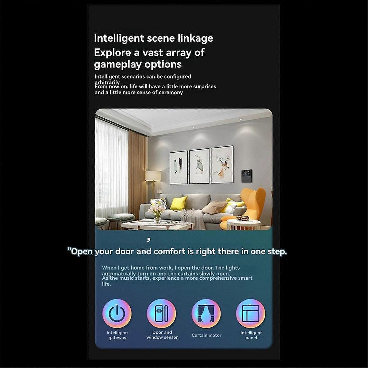 Tuya Little Smart Spirit Voice Control Panel 2-Channel Switches 2 ...