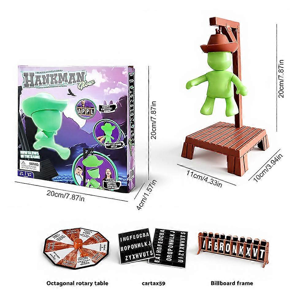 Magnetic Hangman Game Spanish English Word Guessing Game Family Fun ...