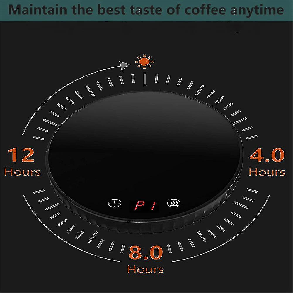 Electric Coffee Milk Drink Tea Heater Pad Cup Mug Warmer With Timer ...