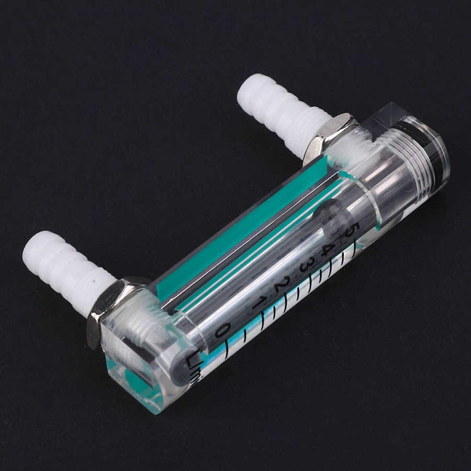 Air Flow Rate Gauge 1~5lpm Air Measuring Flowmeter Gas Flow Meter ...
