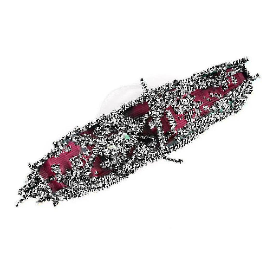 Large Aquarium Shipwreck Decor Boat Plastic Set Resin Ship Fish Tank ...