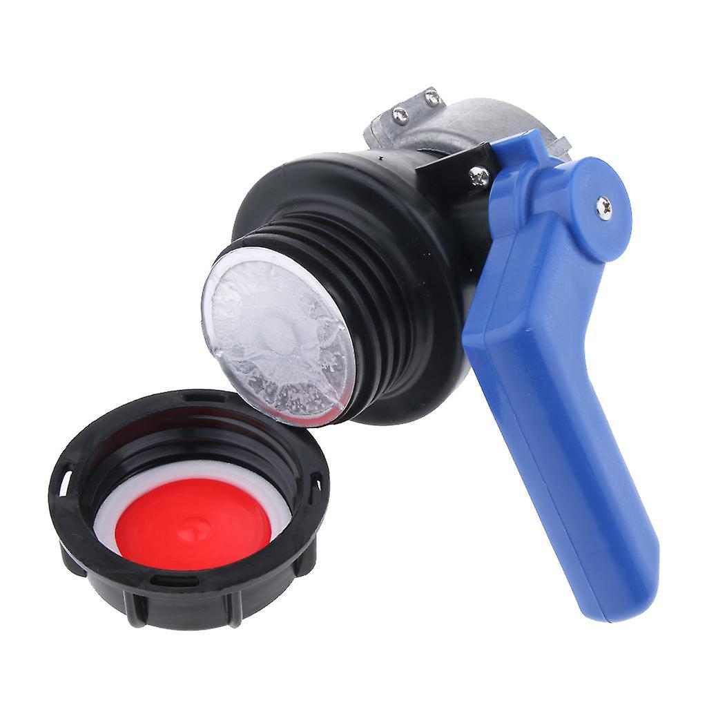 1000L IBC Tank HDPE Screwable Ball Valve DN40 50mm 2" Inlet Diameter ...