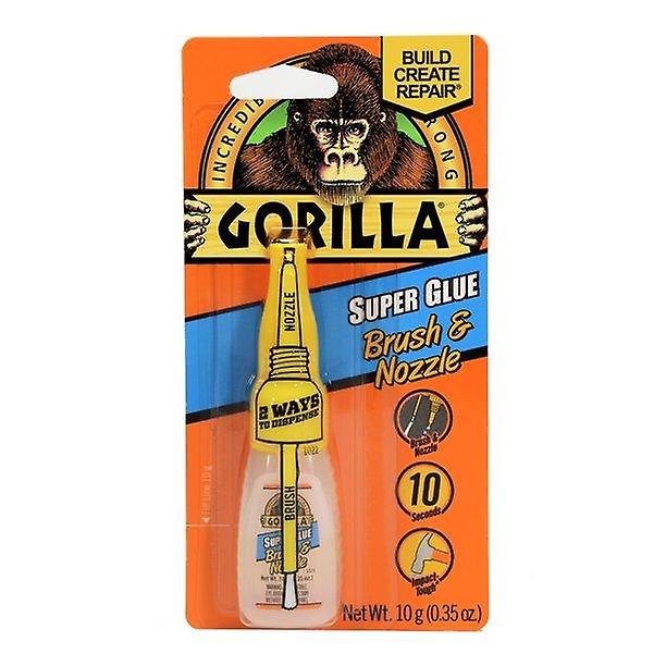 Gorilla Clear Süper Yapıştırıcı Fırça ve Nozul, 10 Gram Şişe | Fruugo TR