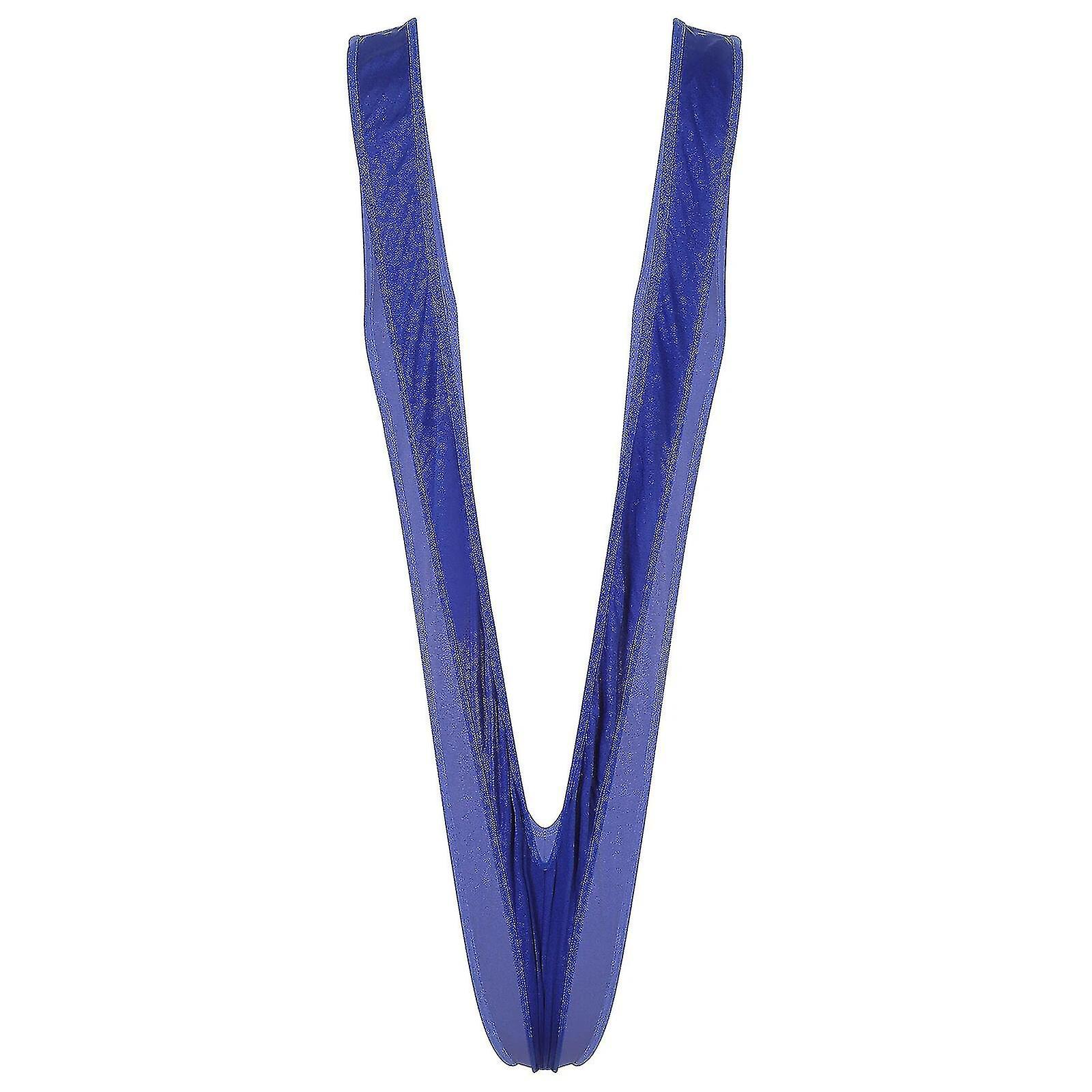 Mens Monokini One-piece Bathing Suit Swimsuit For Man Solid Color Deep ...