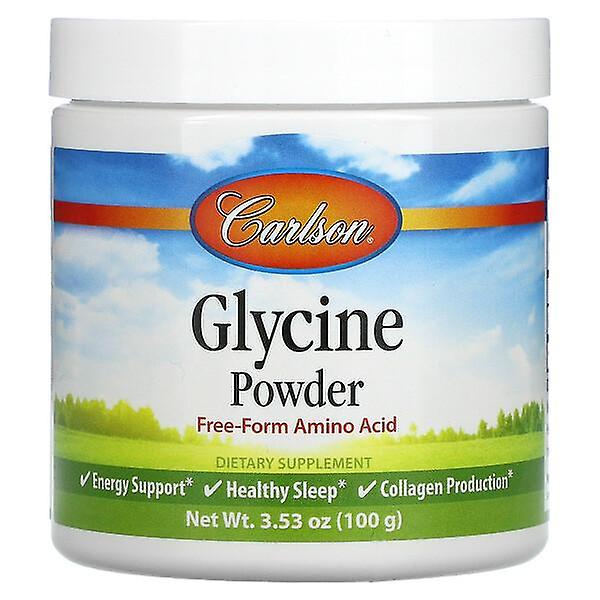 Carlson, Glycine Powder, Free Form Amino Acid, 3.53 oz (100 g) | Fruugo UK