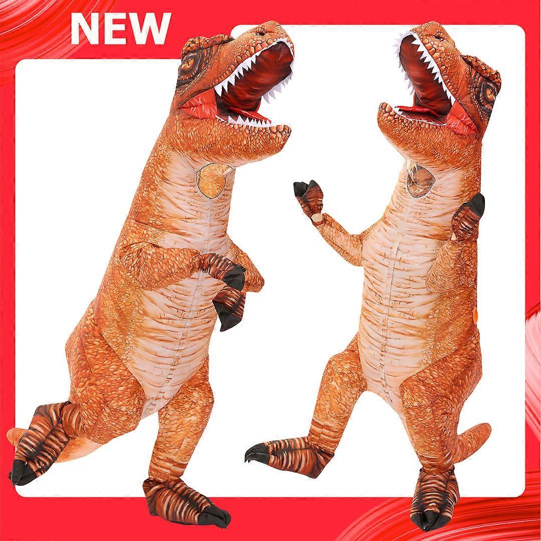 Purim Carnival Adult Inflatable Dinosaur Costume T-rex Cosplay Party ...